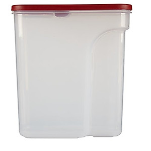 Rubbermaid Modular Food Lids, Space Saving Plastic Storage Containers, 18- Cup, Clear
