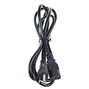 Digipartspower 6ft AC Power Cord Cable Plug Compatible with HP Color Laserjet Pro M255dw Printer