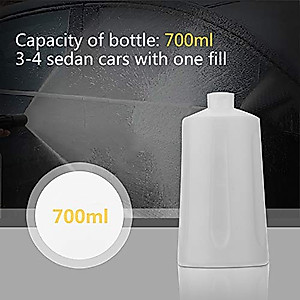 FUNTECK Foam Cannon for Karcher K Series, Adjustable Snow Cannon Foam Lance kit, Compatible with Karcher’s K2/K3/K4/K5/K6/K7 Pressure Washer