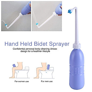 Handheld Bidet Sprayer, Portable Bidet Sprayer, Women Baby Shower Bidet Sprayer Cloth Diaper Spray Attachment for Toilet Bathroom Home Travel Use