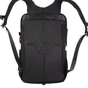 HEX Technical Water Resistant Backpack with Wireless Charger Pocket fits up to 16" Laptop