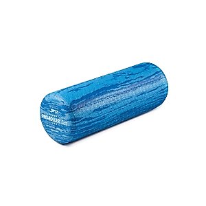 OPTP PRO-ROLLER Soft Density Foam Roller - Professional 18 Inch Foam Roller for Massage; Short Foam Roller and Physical Therapy Roller for Balance and Stability Training Exercises - Blue 18” x 6”