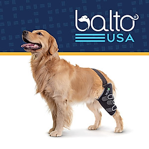 Balto Sport Agile CCL Brace – Knee Support for Dogs – Soft, Breathable Compression Wrap Helps Reduce Joint Inflammation – Right Leg, Large