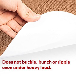 XFasten Chair Mat Office Protector for Hardwood Floors, Brown 56”x36”, 1/6” Thick Premium Low Pile Floor Protector Mat Desk Rug | Wood and Tile Protection Mat for Office Home Rolling Chair Rug