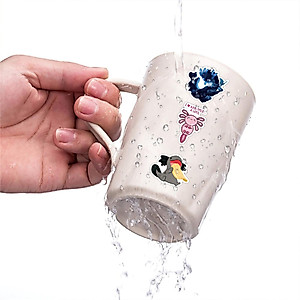 Cute Axolotl Stickers Axolotl Stuff Gifts for Kids Adults, Kawaii Stickers 50PCS Kechup Vinyl Waterproof Animal Stickers for Water Bottles Luggage Laptop