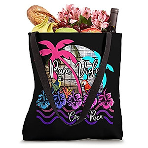 Pura Vida Costa Rica Family Vacation Spring Break Souvenir Tote Bag