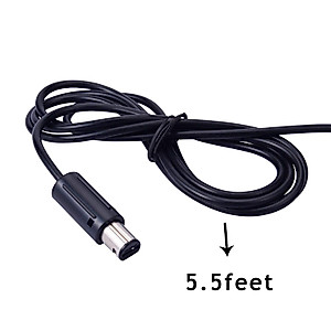 ONE250 2 Pack Classic Shock Joypad Wired Controller, Compatible with Wii NGC Gamecube Game Cube (Pink & Yellow)