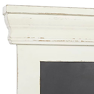 Deco 79 Wood Metal Wall Shelf, 28 by 24"