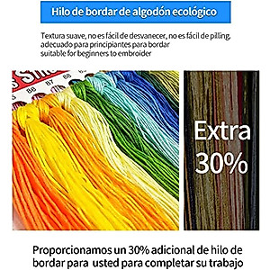 Wingkin Cross Stitch Kits for Adults Peacock 11CT Printed Cross-Stitch Kit,DIY Beginner Stamped Embroidery Kits Wall Art Home Decoration （16 ×20 Inch）