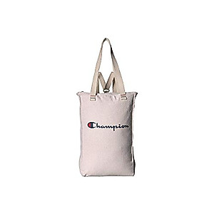 Champion Tote Backpack, Cream/Blue, One Size