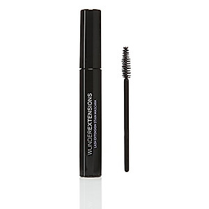 WUNDER2 WUNDEREXTENSIONS Makeup Eye Lash Extension Stain Mascara, Volume And Length Long Lasting Waterproof, Black