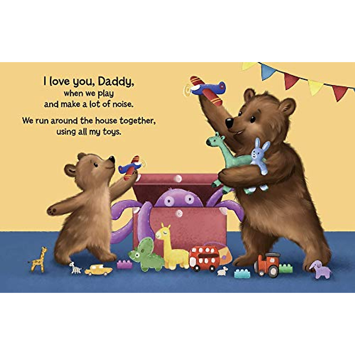 I Love You, Daddy - Children's Padded Board Book - Love