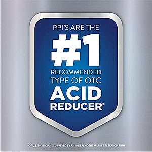 Equate Omeprazole Mini Capsules 20 mg, Acid Reducer, 42 Count + Luall Fridge Magnet