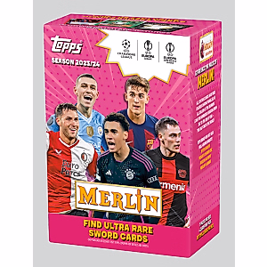 2023-24 Topps UEFA Club Competitons Merlin Value Box