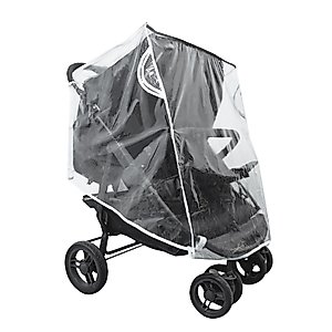 Universal Waterproof Twins Baby Pushchair Rain Cover Side by Side Double Pushchair dust Proof Cover Baby Carriage Pram Accessories Stroller Raincover