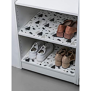 Refrigerator Liners 10 Pcs Washable Non-Slip EVA Fridge Mats for Drawer Placemat and Cupboard Kitchen Non-Adhesive Shelf Cabinets Liner Can Be Cut Refrigerator Pads 17.7"*11.8"