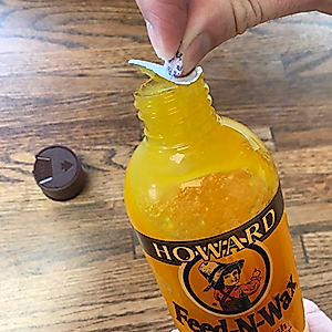 Howard Feed-N-Wax Wood Polish and Conditioner, 16-Ounce