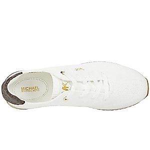 Michael Kors Monique Knit Trainer Optic White 9 M