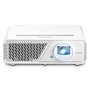 ViewSonic X2 1080p Short Throw Projector with 3100 LED Lumens, Cinematic Colors, Vertical Lens Shift, 1.2X Optical Zoom, H&V Keystone Correction and Corner Adjustment