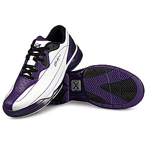 KR Strikeforce Dream White/Purple Right Hand Size 9 Performance Women's Bowling Shoe