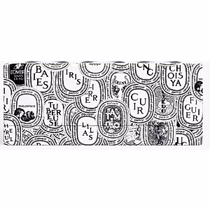 DIPTYQUE Baies Roses & Figuier Scented Candle 3 Piece Set 70 Grams Each Gift Boxed, White