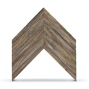 Frame My TV Deco TV Frames - Distressed Barnwood Smart Frame Compatible ONLY with Samsung The Frame TV (55", Fits 2021-2025)