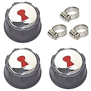 69893 Gas Grill Burner Knobs for Weber Spirit 200 & 300 Series (with Up Front Controls) - 2013 and newer ( 3 Pack)