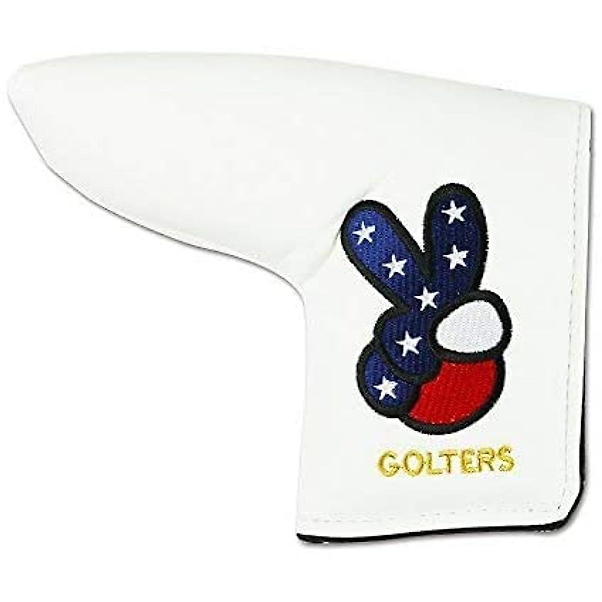 GOLTERS Golf Club Covers Blade Putter Cover Headcover Leather Magnetic Closure for Scotty Cameron Odyssey Taylormade Ping Gift for Men Women Golfer