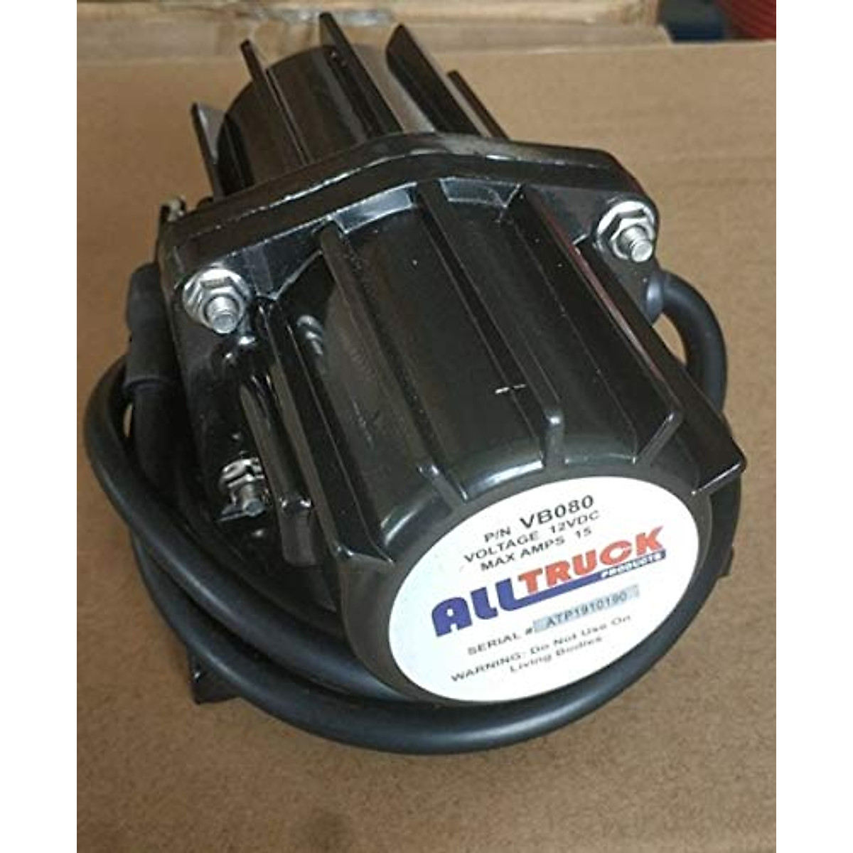 ALL TRUCK PRODUCTS VB080 80 LB 12 VDC Vibrator for Salt Sand Spreader, Concrete Mixer. Dump Truck, Fertilizer Spreader, Lime Spreader,Manure Spreader, Grain Bin