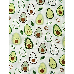 Loulou Lollipop Soft Baby Swaddle Blanket Muslin Wrap Receiving Blanket for Newborn to Toddler Girl and Boy, Large 47” by 47” - Avocado…