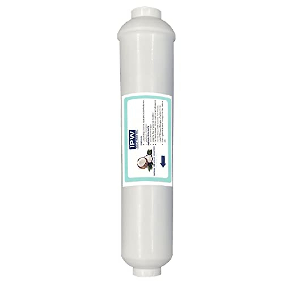 4 Pack of filters including 50 GPD Membrane w/ 1/4" JG QC by IPW Industries Inc.