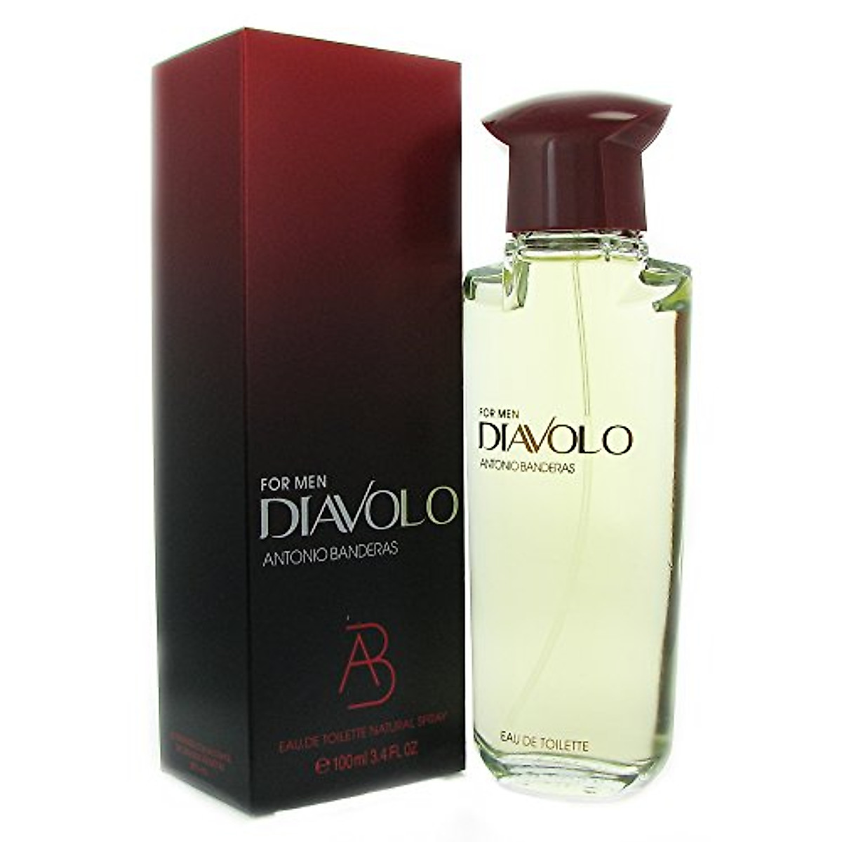 Antonio Banderas Diavolo For Men Eau De Toilette Spray 3.4 Oz.