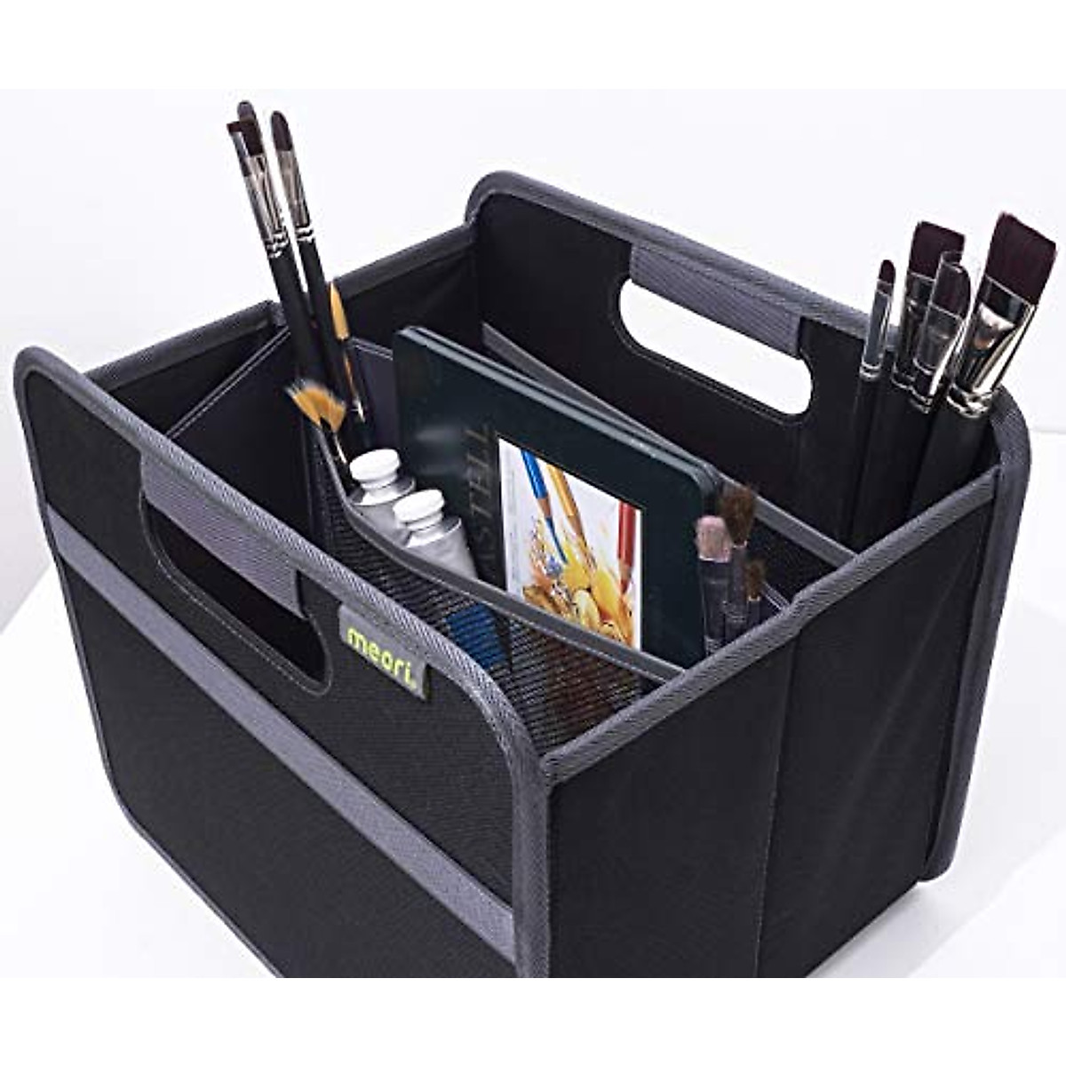 meori Magazine Insert for Small & Large Foldable Boxes Accessory, Small+Large, Grey