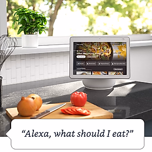 Echo Show 10 (3rd Gen) | HD smart display with motion and Alexa | Charcoal