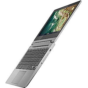 Lenovo Chromebook Flex 3 2-in-1 Laptop 11.6" HD IPS Touchscreen MediaTek Quad-Core MT8173C Processors 4GB RAM 32GB eMMC + 256GB SD Card USB-C HDMI Dolby ChromeOS Grey + HDMI Cable