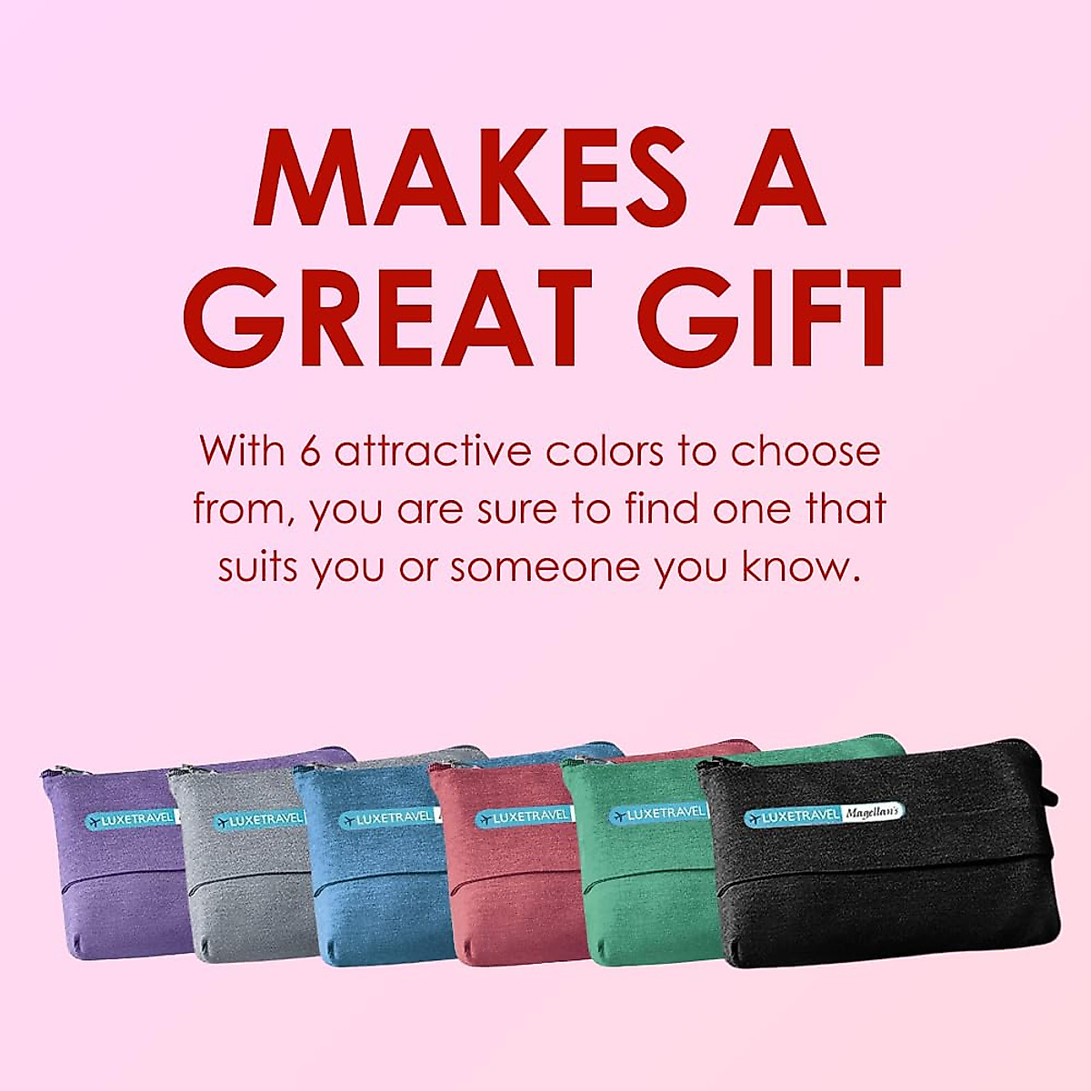 SAGEFINDS Airplane Travel Blanket | Compact Throw Blanket for Camping and Hiking | Converts into a Pillow | Travel Gift | Soft Jersey Knit | Fits in Backpack | Attaches to Luggage | Travel Essential