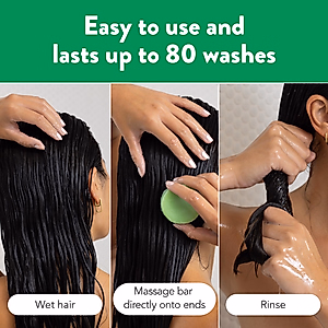 Ethique Nourishing Solid Conditioner Bar for Balanced to Dry & Damaged Hair - The Guardian - Vegan, Eco-Friendly, Plastic-Free, Cruelty-Free,2.12 oz (Pack of 1)