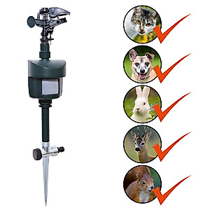 Yardeen Motion Activated Sprinkler Outdoor Waterproof Repellent for Yard