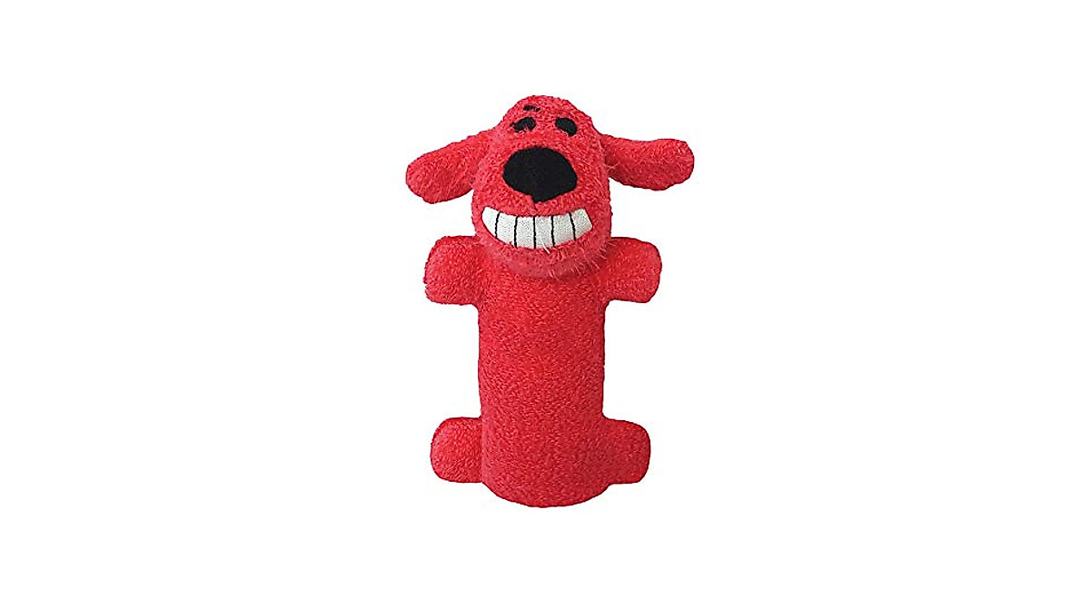 Multipet Mini Loofa Dog Toy - Assorted Colors, 6 inch