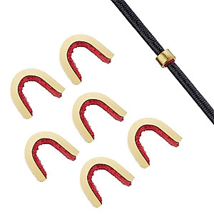 Huntingdoor Archery Nocking Points Pliers and Bow Square Set Archery Tools Tuning Kit Nocking Pliers Bowstring Nock Points T Shape Ruler Bow for Recurve Bow Takedown Bow (Bow square set)