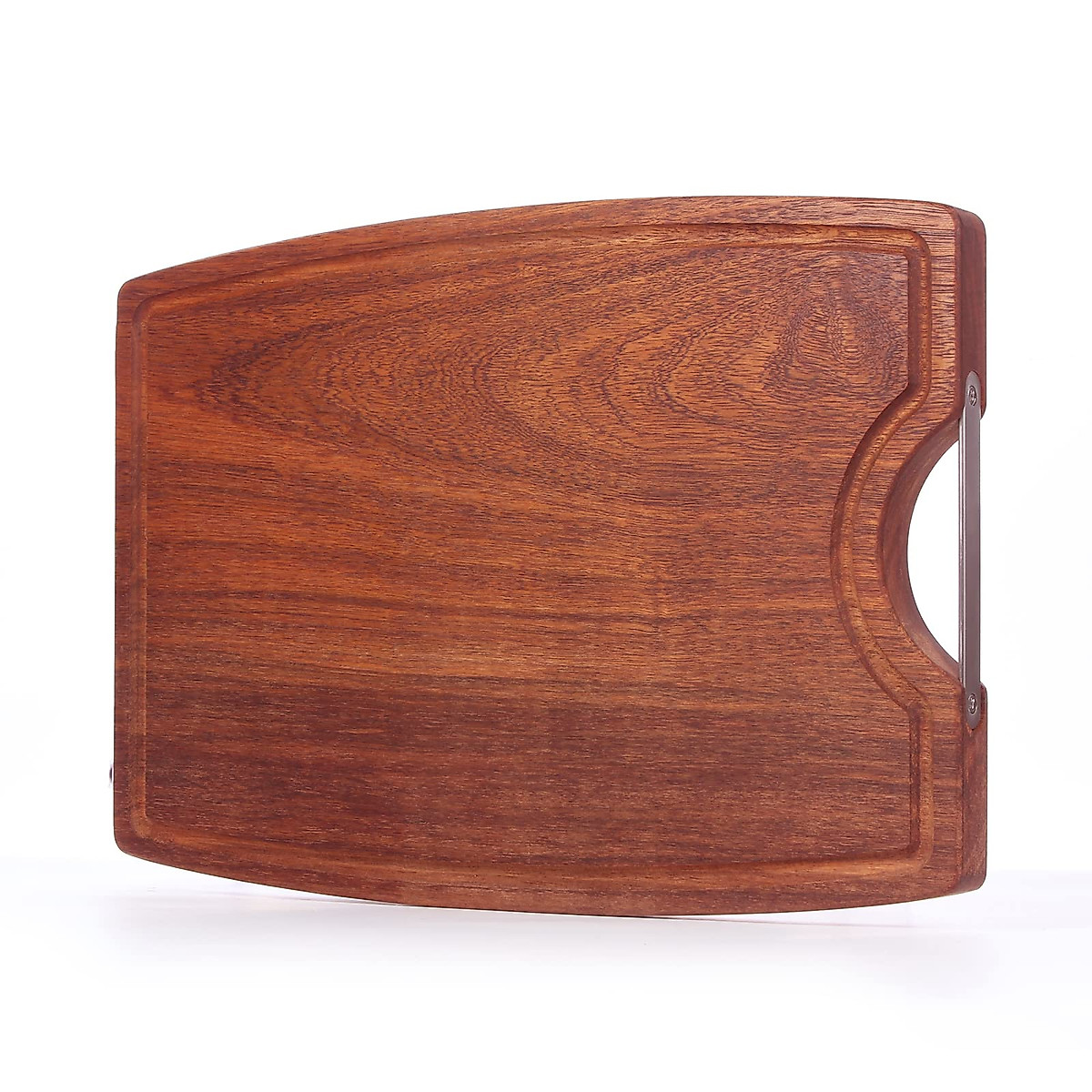 Wood Cutting Boards - Dimgamo Cutting Board For Kinchen With Juice Groove - No Splicing Of The Whole Wood - Real Black Sandalwood - 16×11 Inch