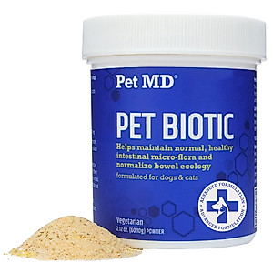Pet MD Biotic Probiotic Powder & Wrap A Pill Peanut Butter Flavor Pill Paste