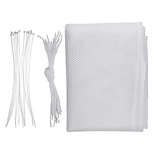 HILTOW Balcony Stairs Safety Net for Children (118inch, Thick)