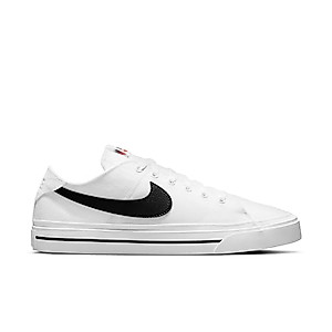 NIKE Men's Training Gymnastics Shoe, White Black, 7.5