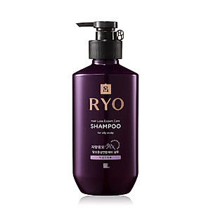 RYO Hair Strength Expert Care Shampoo for Oily Scalp, Moisturizing and Relieving Itchiness for Dryness, Hair Strengthening, Sebum Control, 13.53 Fl Oz.