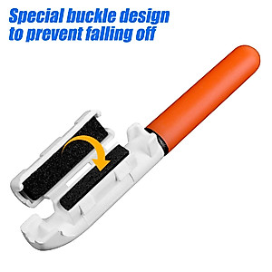 TSV Fishing Glow Sticks, 8PCS Waterproof Fishing Bite Alarm Tackle with Light for Sea Night Fishing Rod Gear