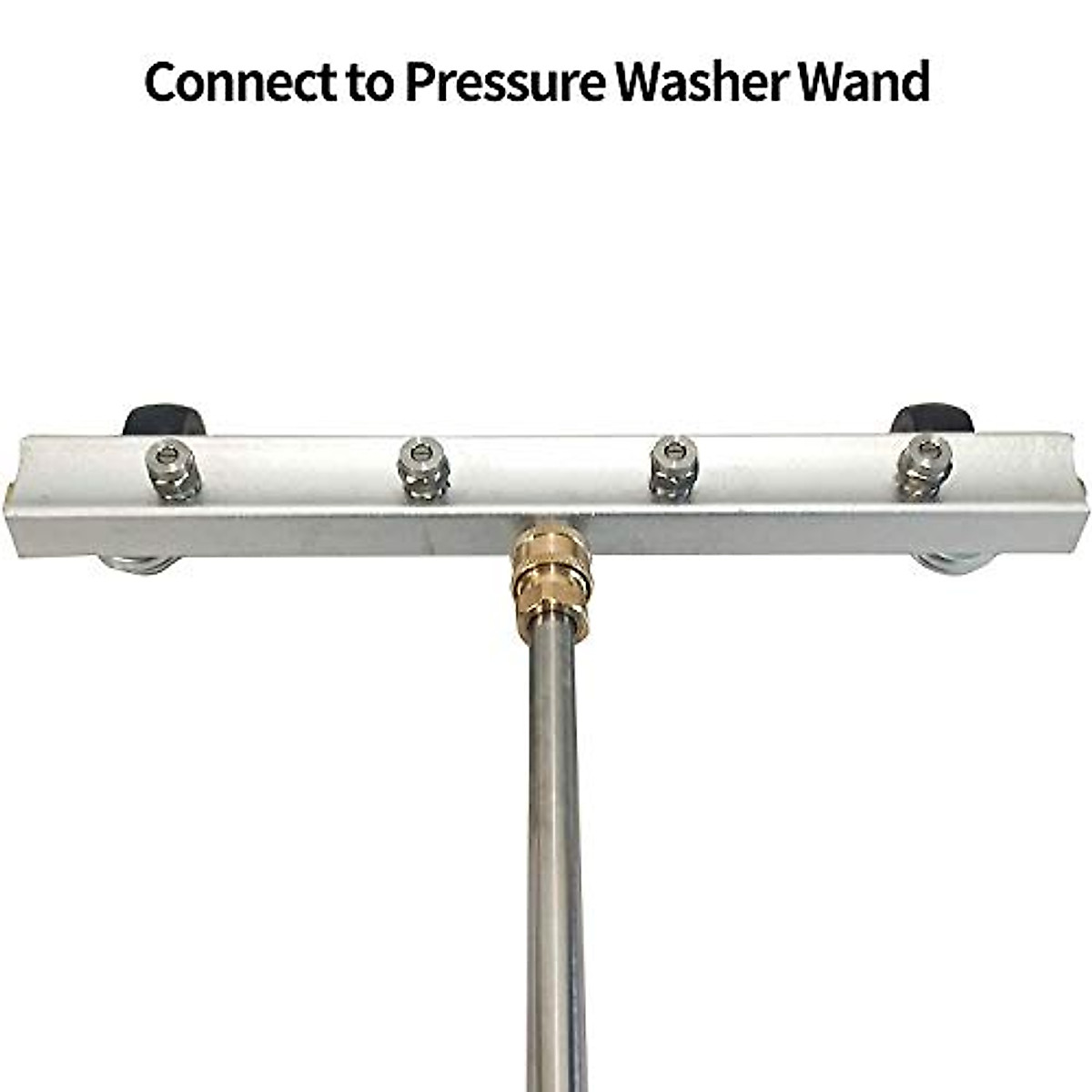 Xiny Tool Pressure Washer Undercarriage Cleaner, Under Car Washer Water Broom with 13 Inch Extension Wand and 45-Degree Angled Wand, 4000 PSI