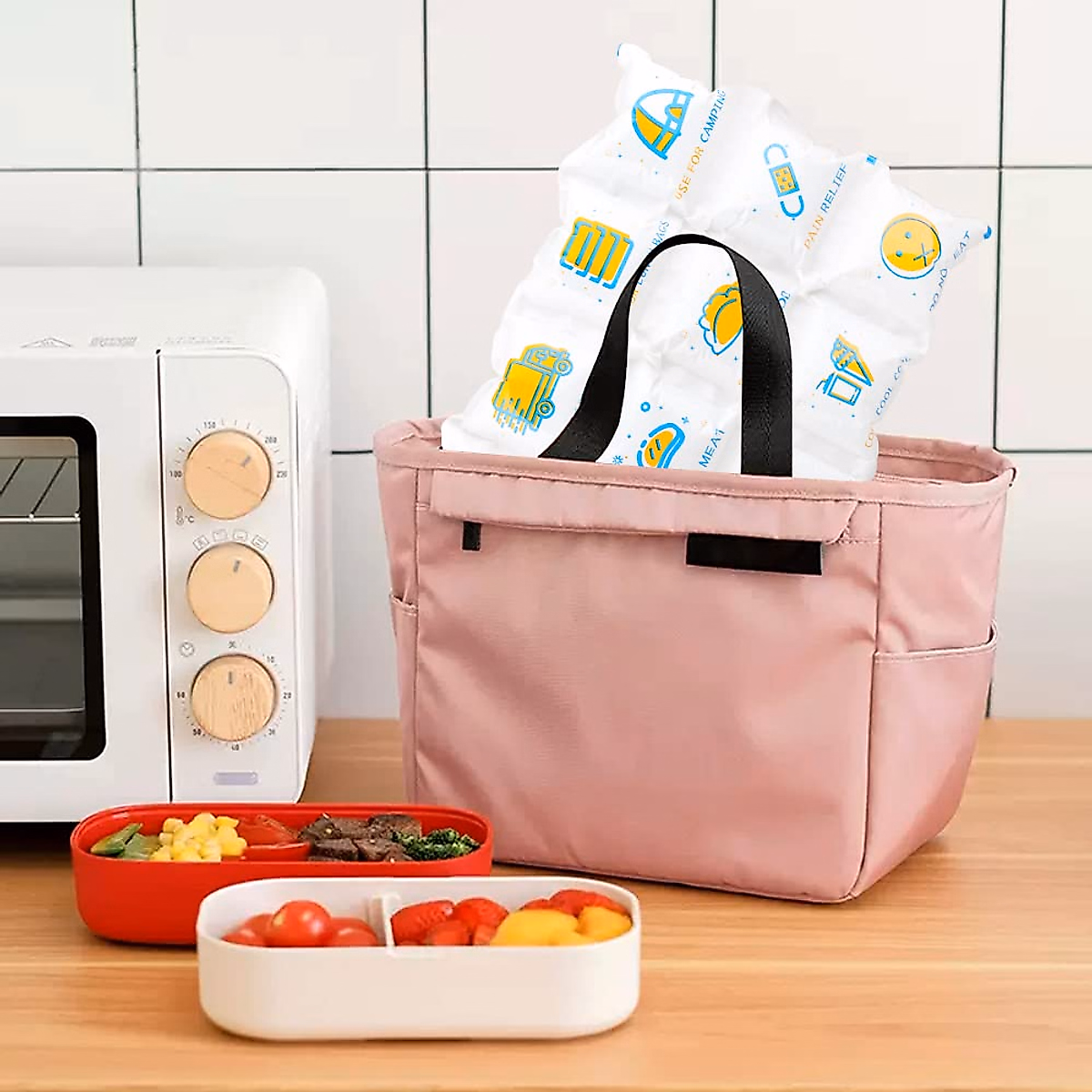 Reusable Shipping Dry Ice Packs Sheets for Coolers, Cold Pack for Shipping Frozen Food, Freezer Ice Pack Long Lasting Cool Packs Keep Food Fresh Beverage Cold, 8.03"x11.3"/8 Sheets