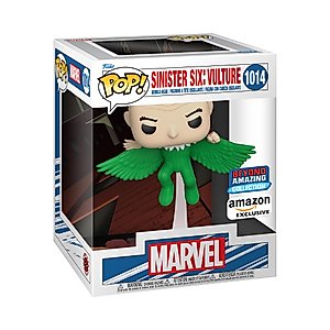 Funko Pop! Deluxe Marvel: Sinister 6 - Vulture, Amazon Excusive, Figure 2 of 7