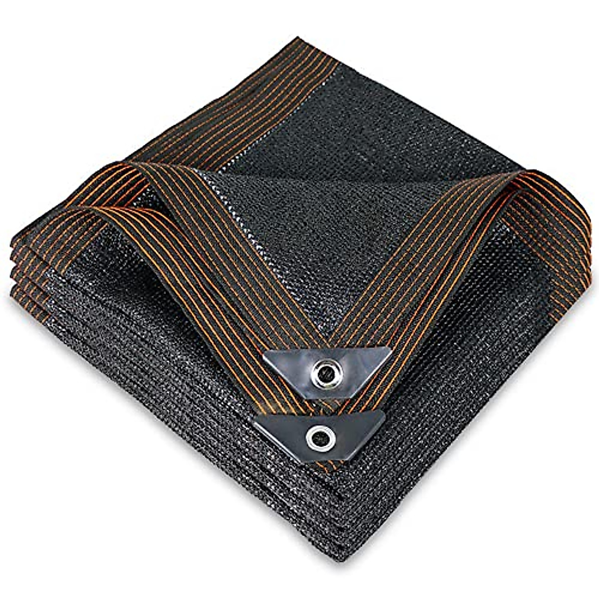 winemana 50% Black Shade Cloth, 20 x 30 FT Durable Mesh Tarp with Grommets, Garden Sunblock Shade Cloth Shading Antifreezing for Plants Cover, Greenhouse, Barns Kennel, Patio, Tomatoes